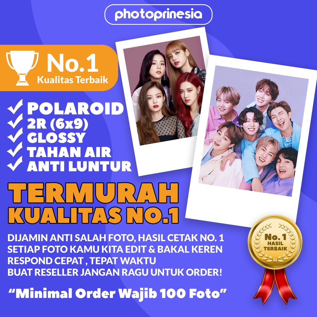 Jual POLAROID PROMO CETAK FOTO HASIL PALING JERNIH PROFESSIONAL I ...