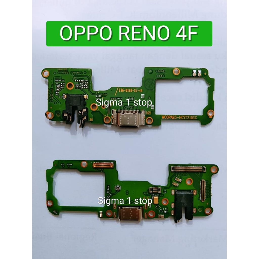 Jual OPPO RENO 4F / A95 CONNECTOR CHARGE PAPAN CAS FLEKSIBEL PCB BOARD ...