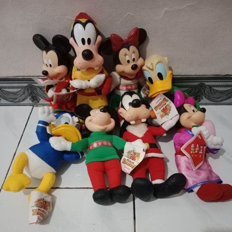 Jual Boneka Mickey Mouse, Donald, Goofy from Mcd | Shopee Indonesia