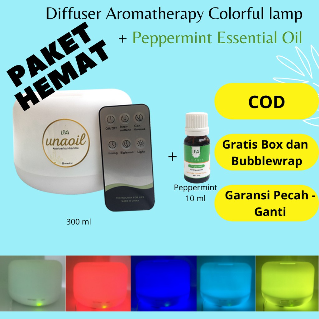 Jual Air Humidifier atau Diffuser difuser Aromaterapi Plus Essential ...