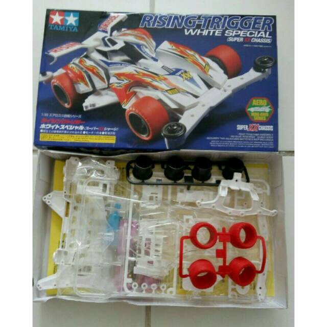 Jual Tamiya Kit Rising trigger white special | Shopee Indonesia