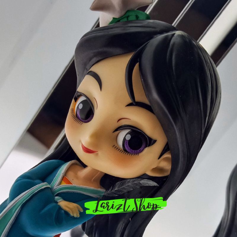 Jual QPosket Disney Cute Princess Chinese Warrior Mulan Q Posket Figure ...