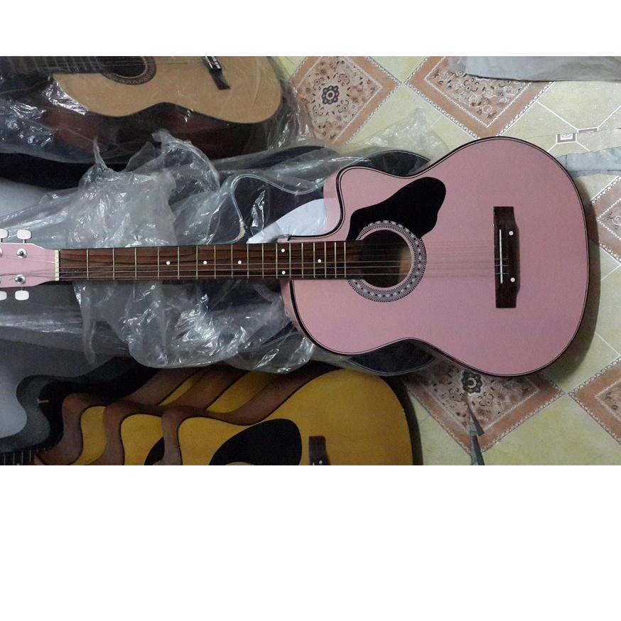 Jual Segera Dapatkan!!Gitar Akustik Merk Yamaha Warna Pink Buat Kado ...