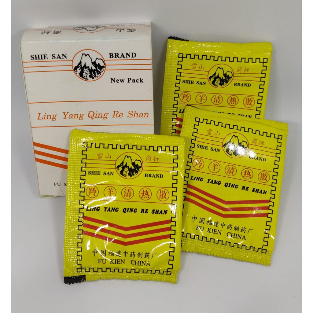 Jual LING YANG QING RE SHAN / CHING DIT SUA / OBAT DEMAM / SAKIT KEPALA ...