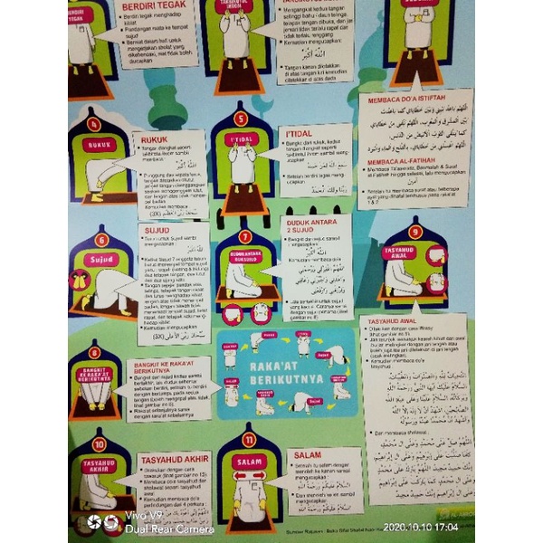 Jual Poster Belajar Anak Muslim (Promo Checkout 5 Poster Bonus 1 Poster ...
