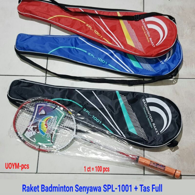 Jual Raket Bulutangkis Badminton Senyawa Full cover SPL1001 | Shopee ...