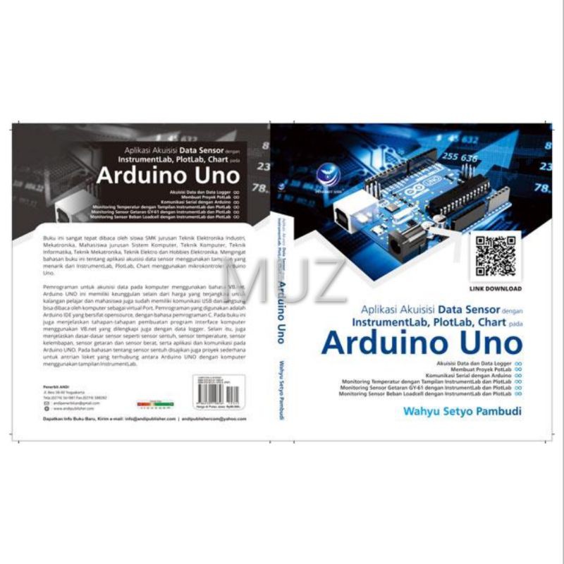 Jual Buku Aplikasi Akuisisi Data Sensor Dengan InstrumentLab, PlotLab, Chart Pada Arduino Uno ...