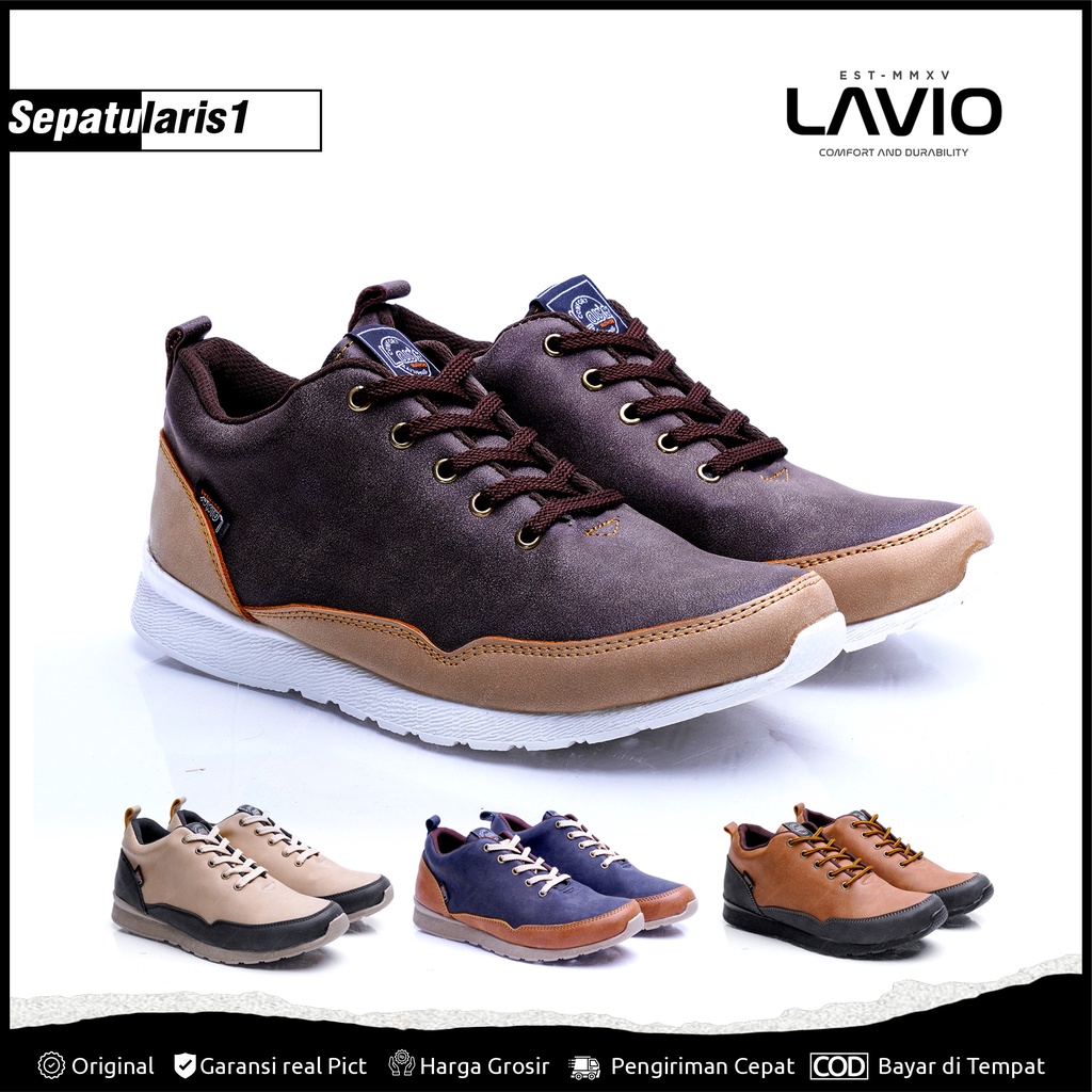 Jual Sepatu Pria Sneakers Original Lavio Libra Murah Berkualitas ...
