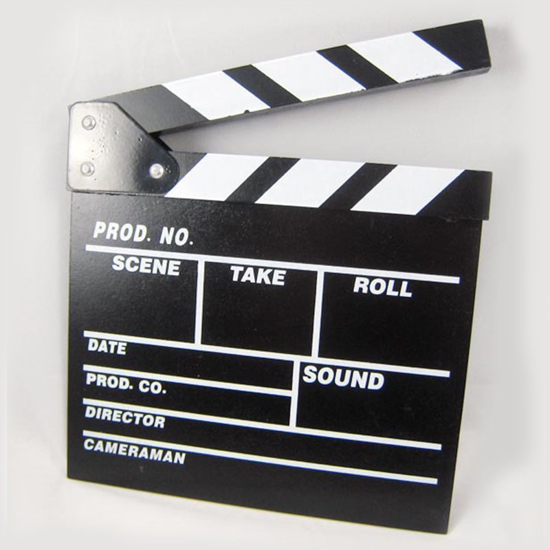 Jual Clapper Board Film Woopower Profesional Classical Movie | Shopee ...