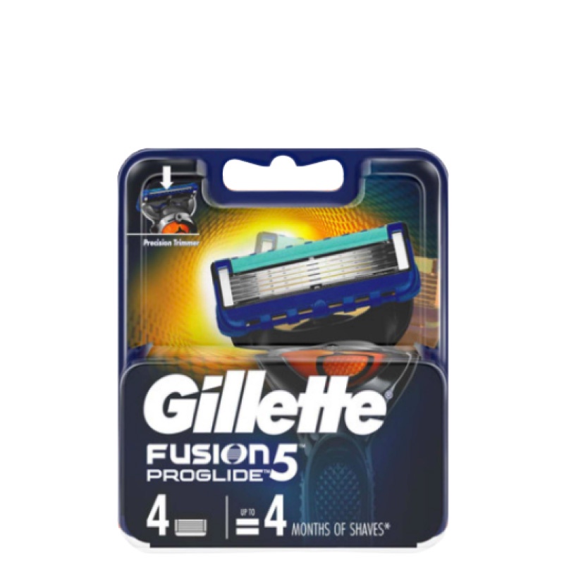 Jual Gillette Pencukur Fusion 5 Proglide Pisau Cukur Refill - Isi 4 ...