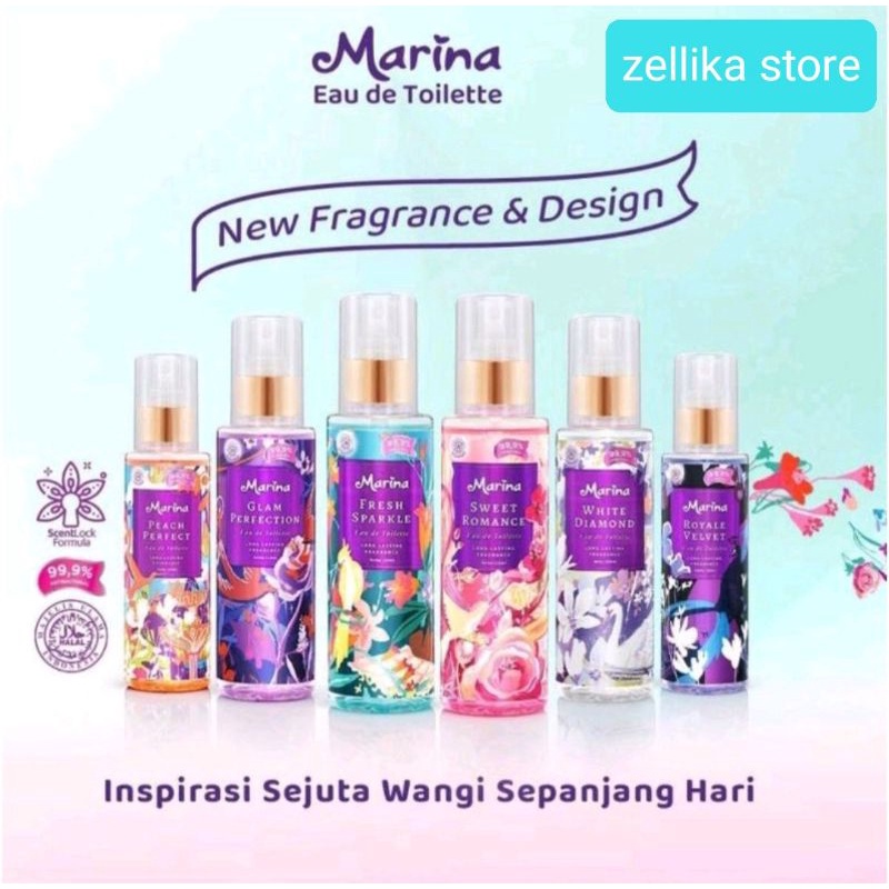 Jual MARINA EAU DE TOILETTE (EDT) 55ML & 150ML 6 VARIAN | Shopee Indonesia