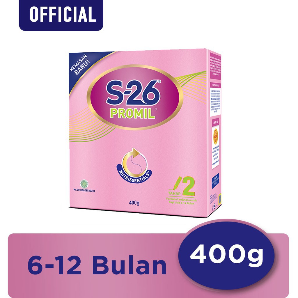 Jual Susu Formula S26 Promil Vanilla 400gr - TAHAP 1 / TAHAP 2 / TAHAP ...