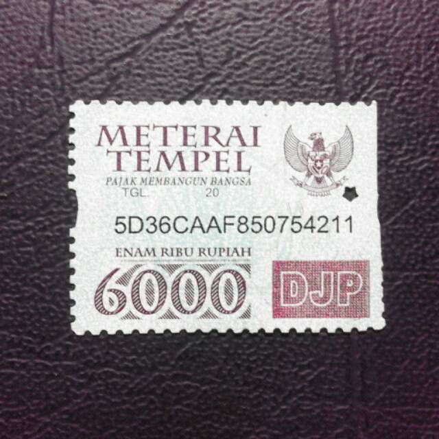 Jual Materai/Meterai 6000 Rupiah Tahun 2010, 2011, 2012, 2013, 2014 (Original) #0212 | Shopee ...