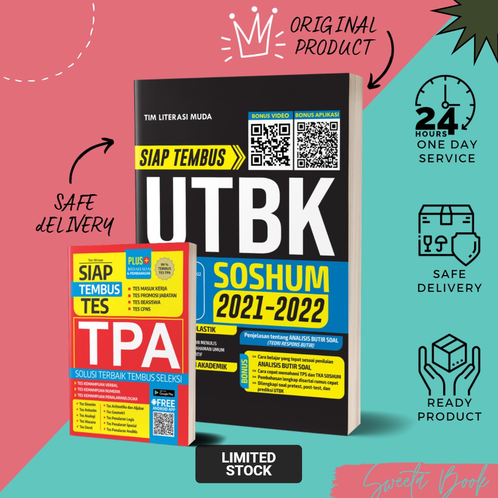 Jual BUKU SIAP TEMBUS UTBK SOSHUM 2021-2022 Bonus TPA | Shopee Indonesia Jual BUKU SIAP TEMBUS UTBK SOSHUM 2021-2022 Bonus TPA | Shopee Indonesia