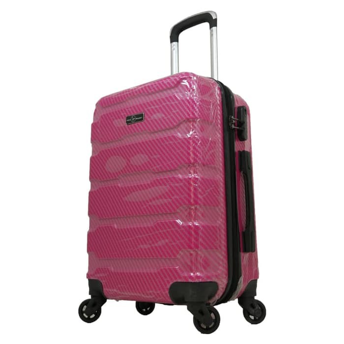 Jual Tas Koper Pink Polo [ANTI PECAH] Ukuran 24 Inch | Shopee Indonesia