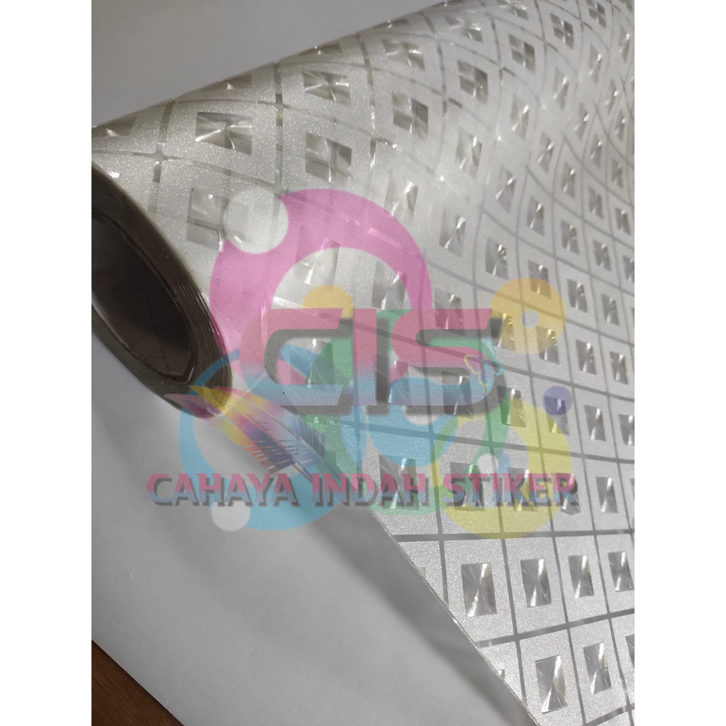 Jual Stiker Kaca /Sticker Kaca/ Sanblast/Sunblast Motif Gliter 3D 3040 ...