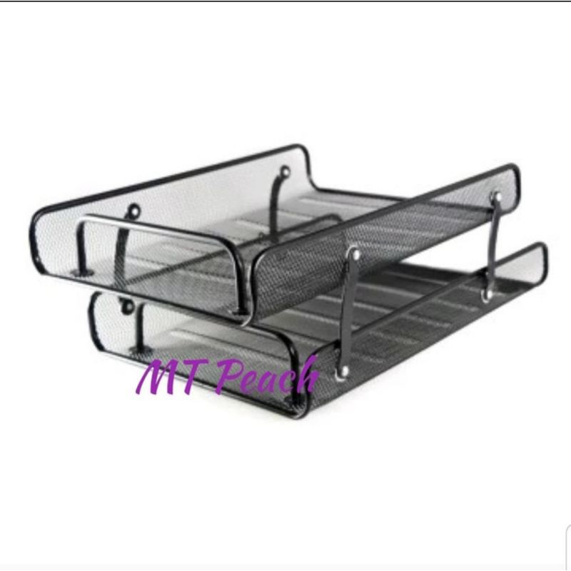Jual ORGANIZER DOKUMEN 2 TINGKAT / FILE TRAY 2 TIER | Shopee Indonesia