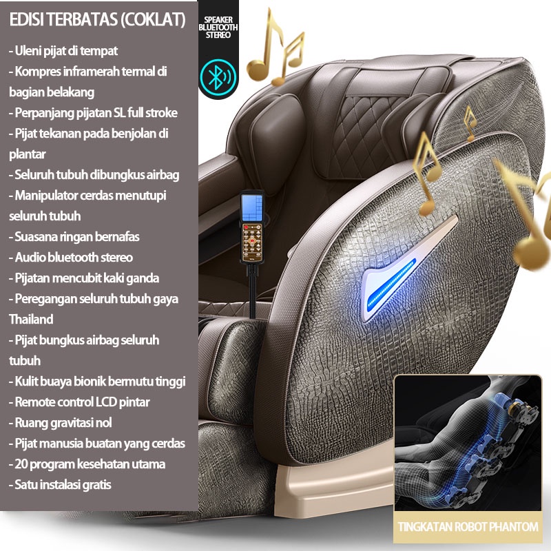 Jual Benbo Sofa Pijat Listrik Canggih / Kursi Pijat Robot Cerdas ...