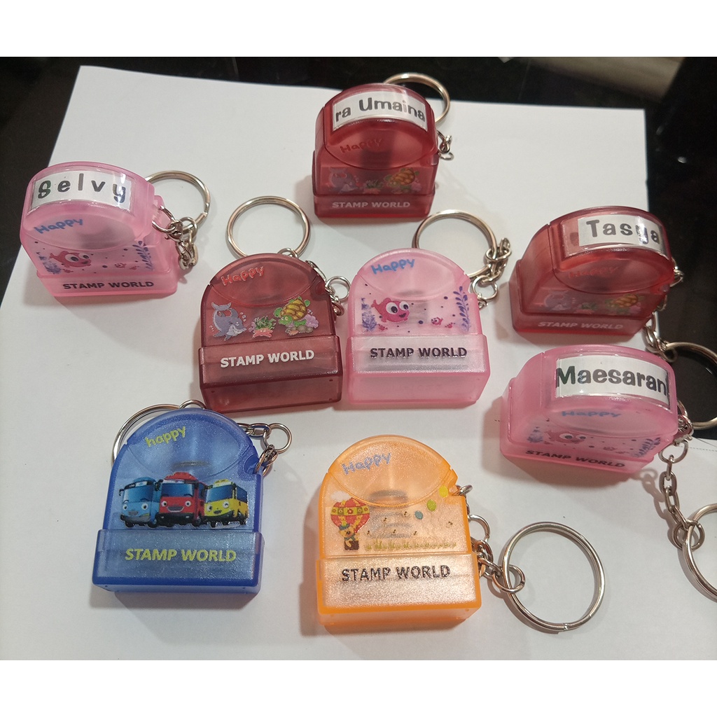 Jual STEMPEL NAMA CUSTOM KARAKTER | Shopee Indonesia