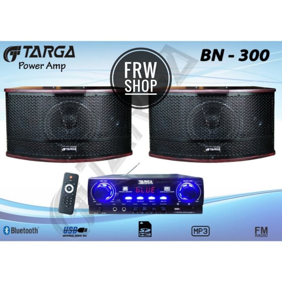 Jual SPEAKER TARGA BN300 / BN 300 / BN-300 (6inc) | Shopee Indonesia