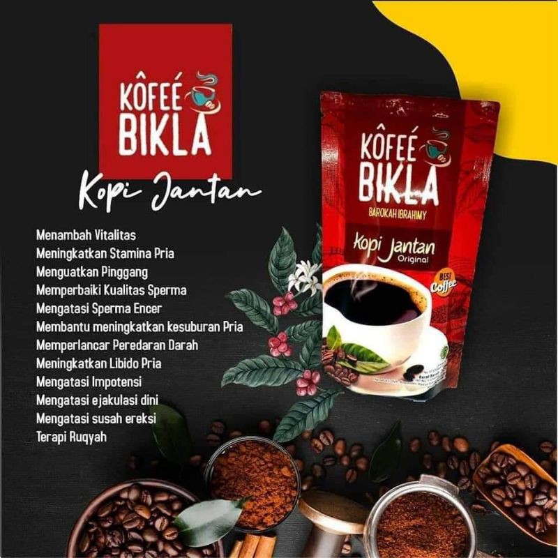 Jual Kopi Bikla | Kopi Jantan | Original | Shopee Indonesia