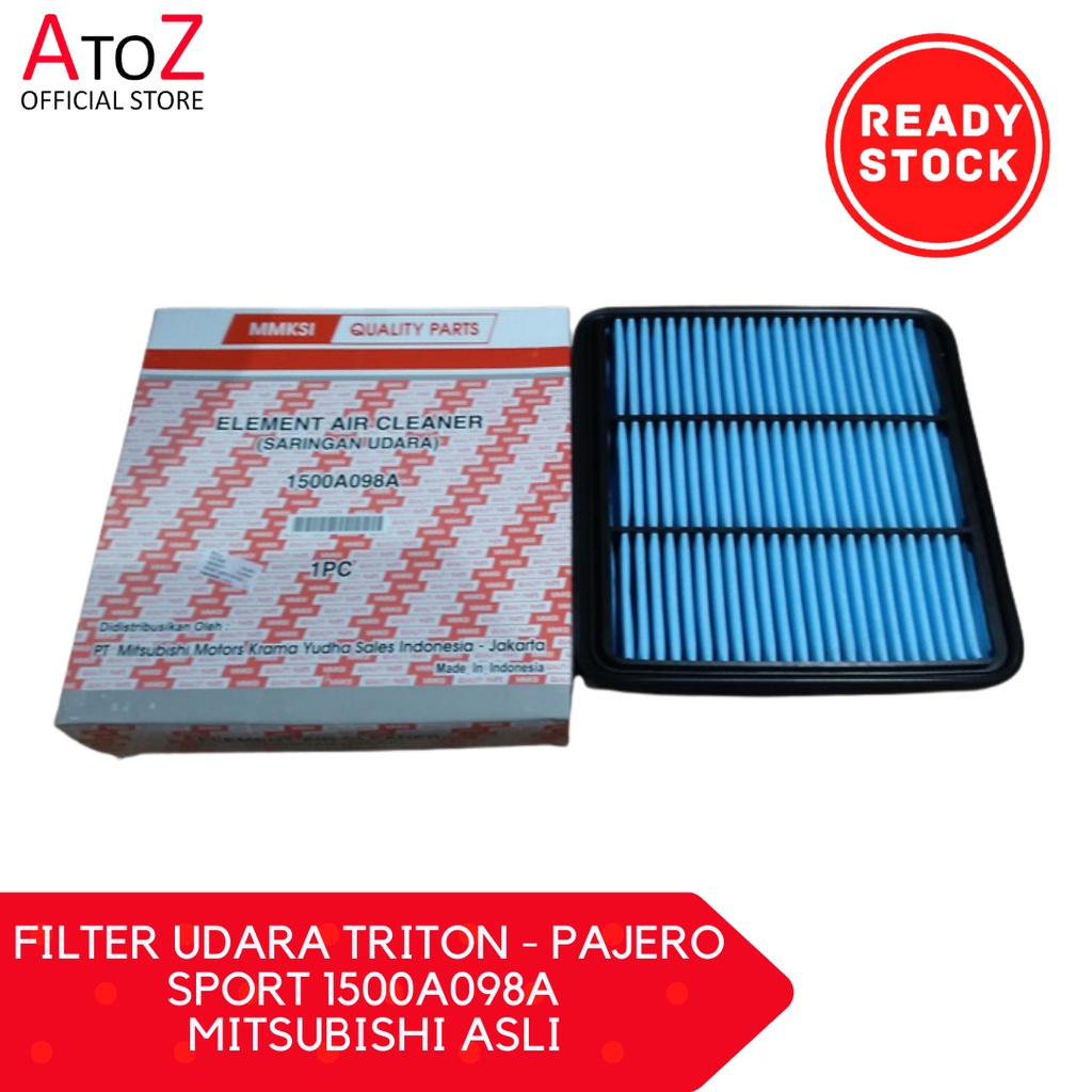 Jual FILTER UDARA TRITON - PAJERO SPORT 1500A098A MITSUBISHI ASLI ...