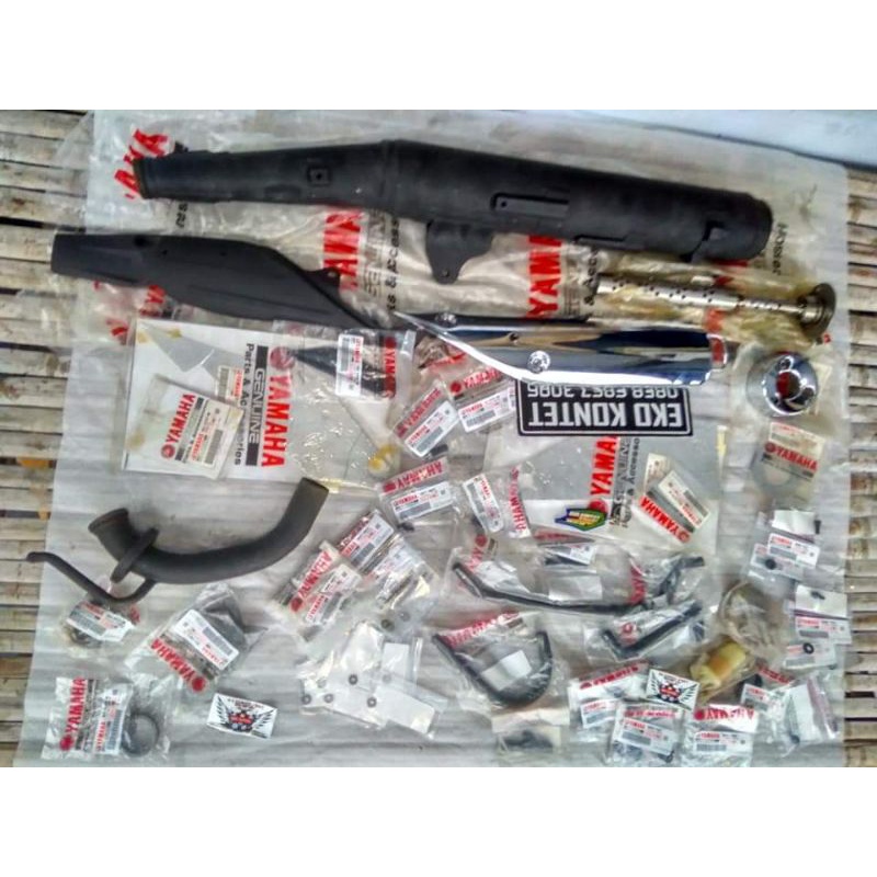 Jual knalpot RX king peredam 2007-2009 NOS | Shopee Indonesia