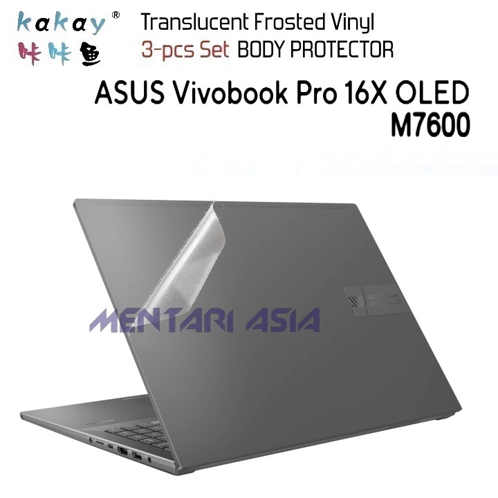 Jual Body Protector ASUS VivoBook Pro 16X OLED M7600 - KAKAY Premium ...
