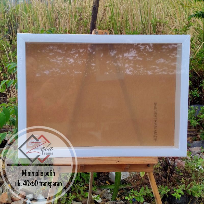 Jual Tipe Co3 Minimalis putih - Pigura mahar uk. 40x60 - pigora mahar ...