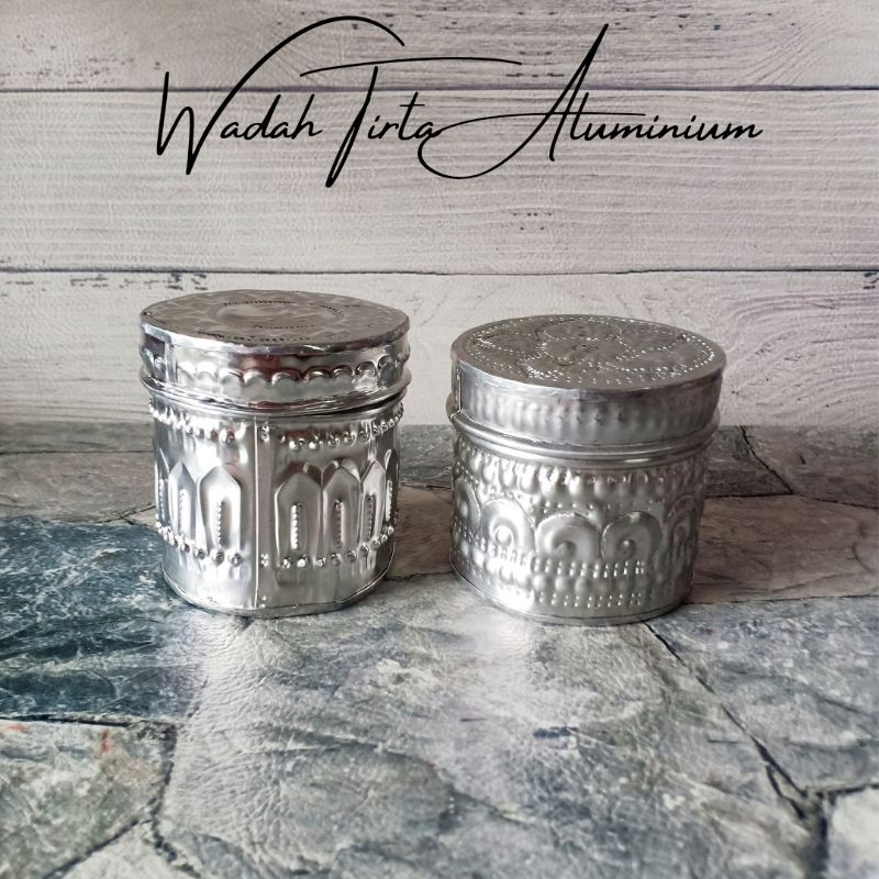 Jual CRAFTDEWATA Wadah Tirta Aluminium & Wadah Bunga Aluminium Sangku ...