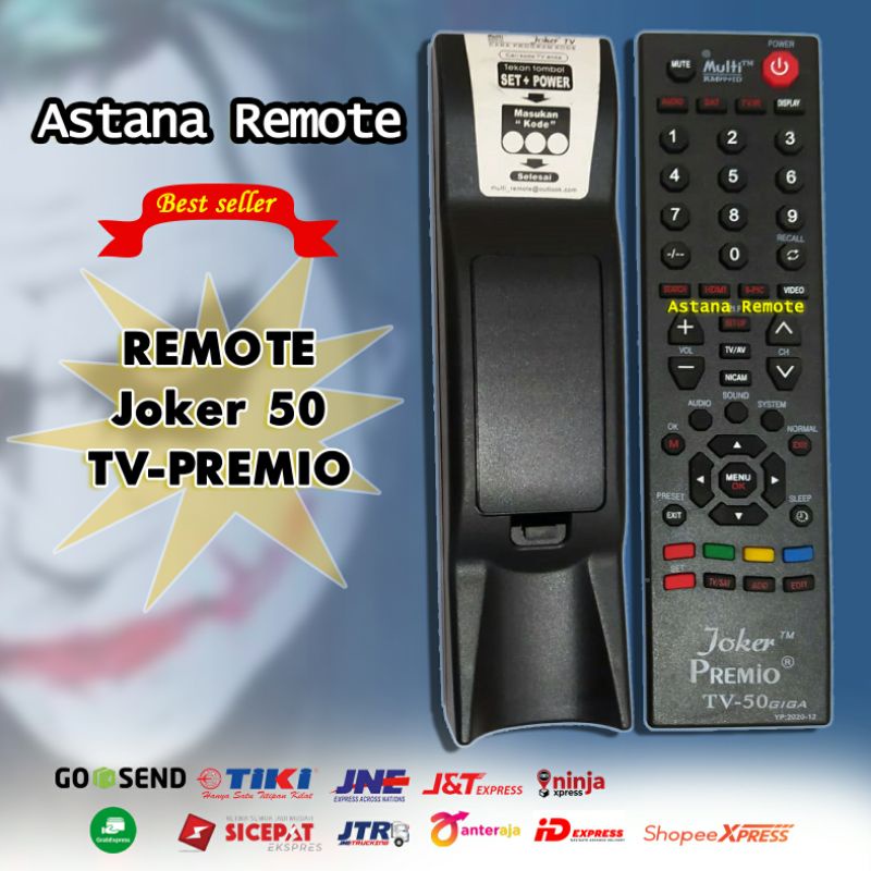 Jual REMOTE TV JOKER PREMIO TV-50 | Shopee Indonesia