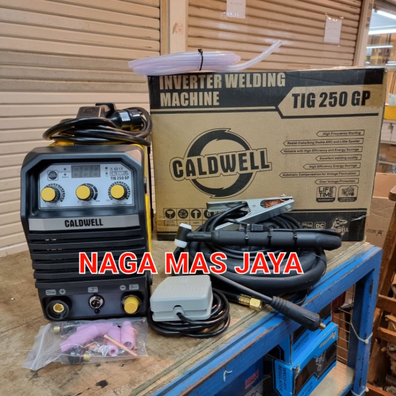 Jual MESIN LAS ARGON CALDWELL TIG 250 GP / TRAFO LAS ARGON CALDWELL TIG ...