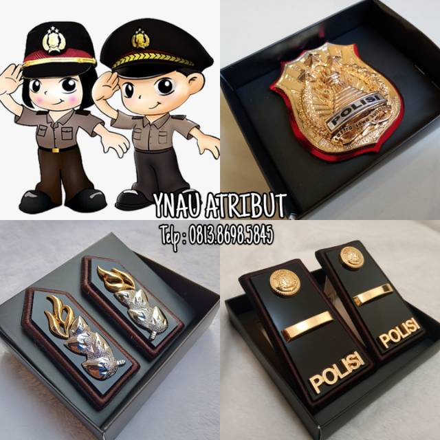 Jual Set Pangkat Pdh Ipda. Iptu. AKP Polri | Shopee Indonesia