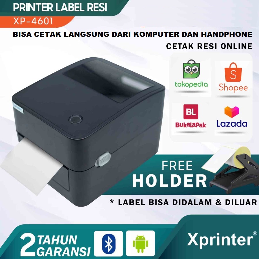 Jual PRINTER BARCODE XPRINTER XP4601B 420B - PRINTER THERMAL LABEL ...