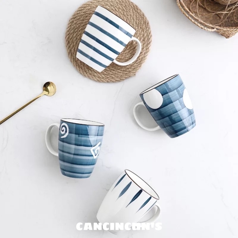 Jual SAIKAI MUG AESTHETIC/Japanese tea coffee latte art cup ocha glass ...