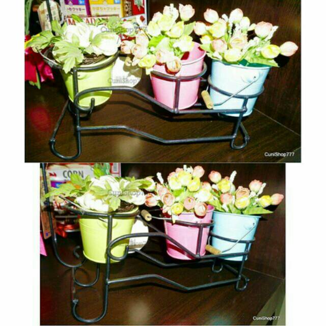 Jual Stand Pot Bunga Kereta Modelline | Shopee Indonesia