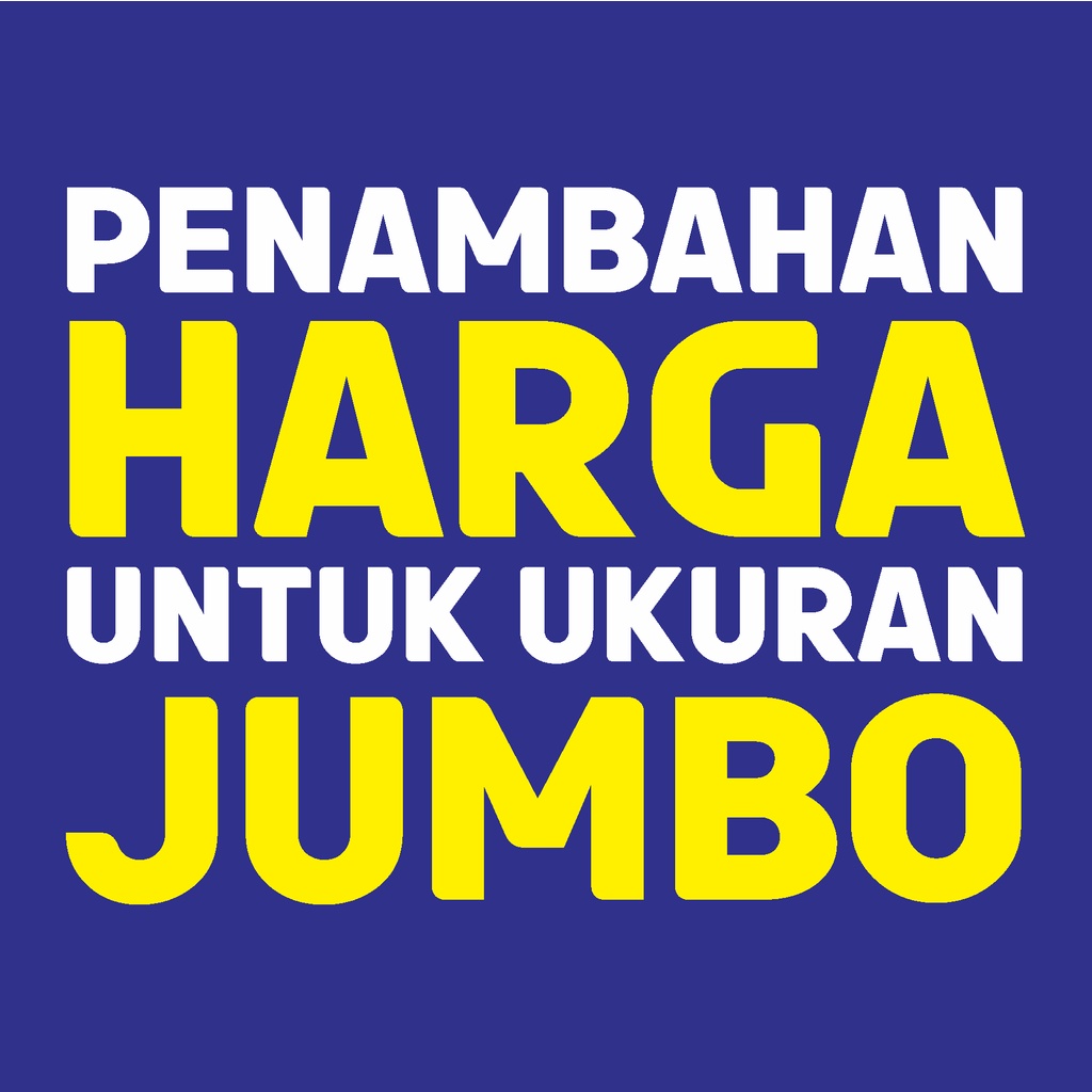 Jual PENAMBAHAN HARGA UNTUK UKURAN JUMBO | Shopee Indonesia
