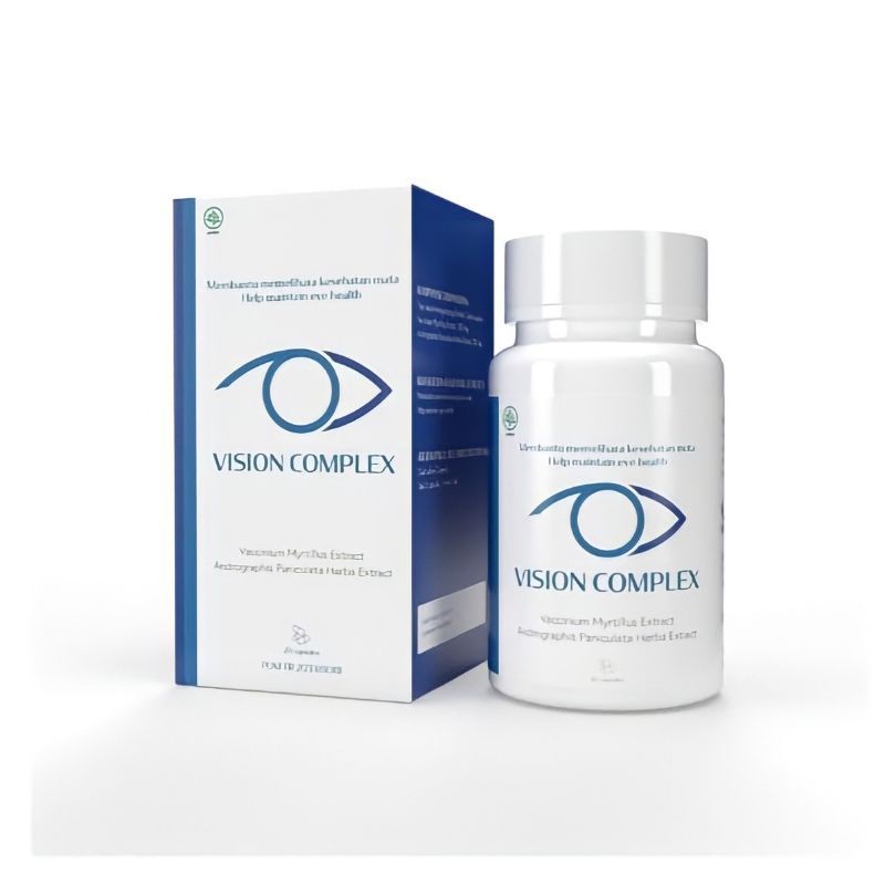 Jual Vision Complex Isi 20 BPOM Asli Obat Mata Sehat Original Herbal Alami | Shopee Indonesia