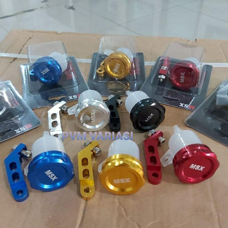 Jual TABUNG MINYAK REM -BOTOL OLI REM MOTOR VARIASI WARNA CNC UNIVERSAL ...