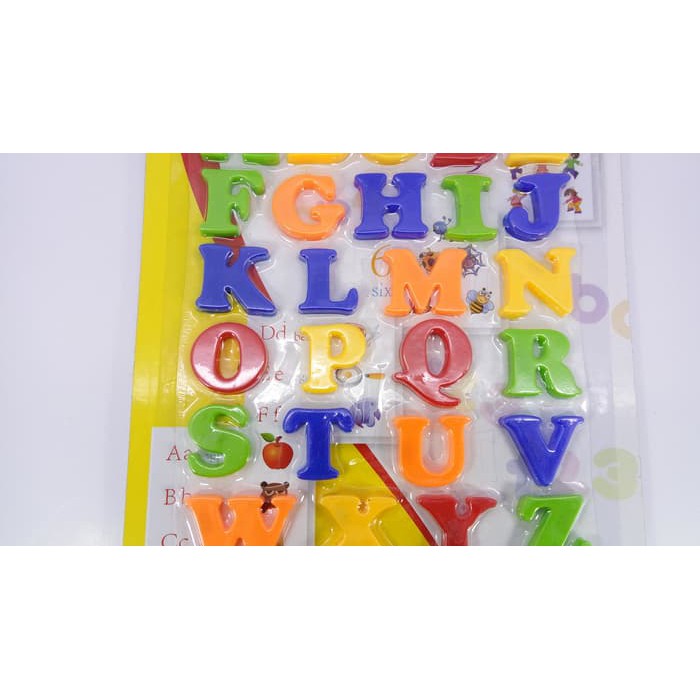 Jual Magnetic Letters & Numbers Capital Letters Magnet Huruf Besar ...
