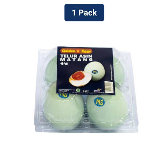 Jual Golden Q Eggs Telur Asin Matang 1 Pack (Isi 4) | Shopee Indonesia