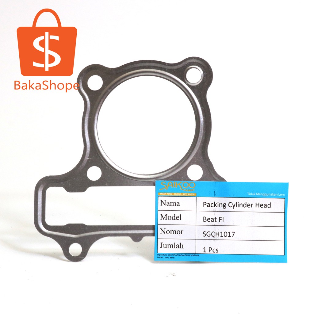 Jual Paking Gasket Cylinder Kop Head Honda Beat Scoopy fi | Shopee Indonesia