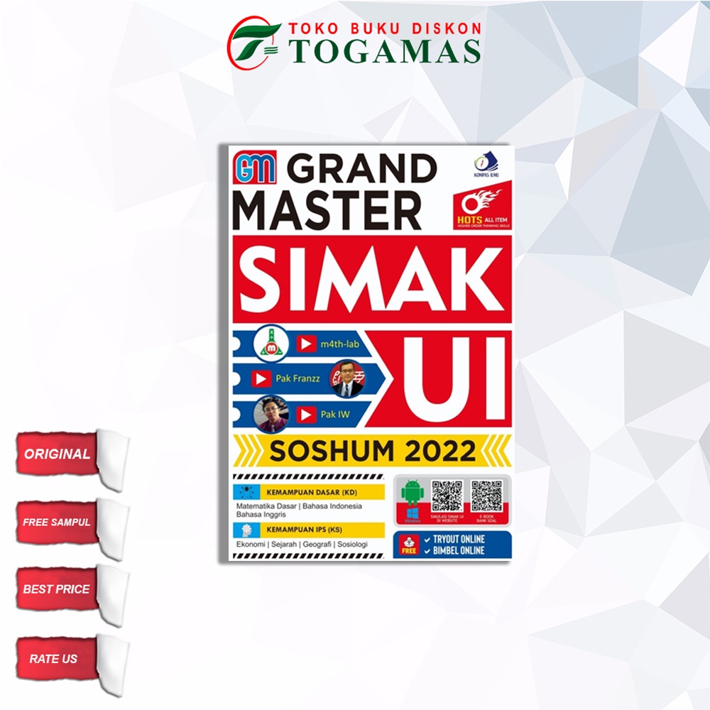 Jual Grand Master Simak Ui Soshum 2022 | Shopee Indonesia