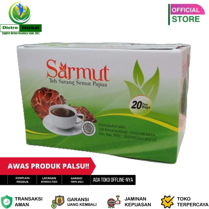 Jual Teh Celup Sarmut Sarang Semut - Teh Sarang Semut Papua - UD Tiga ...