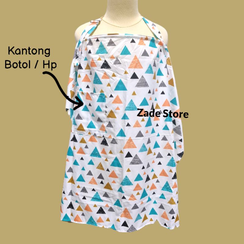 Jual Apron menyusui 2 in 1 cover stroller penutup menyusui cover asi ...