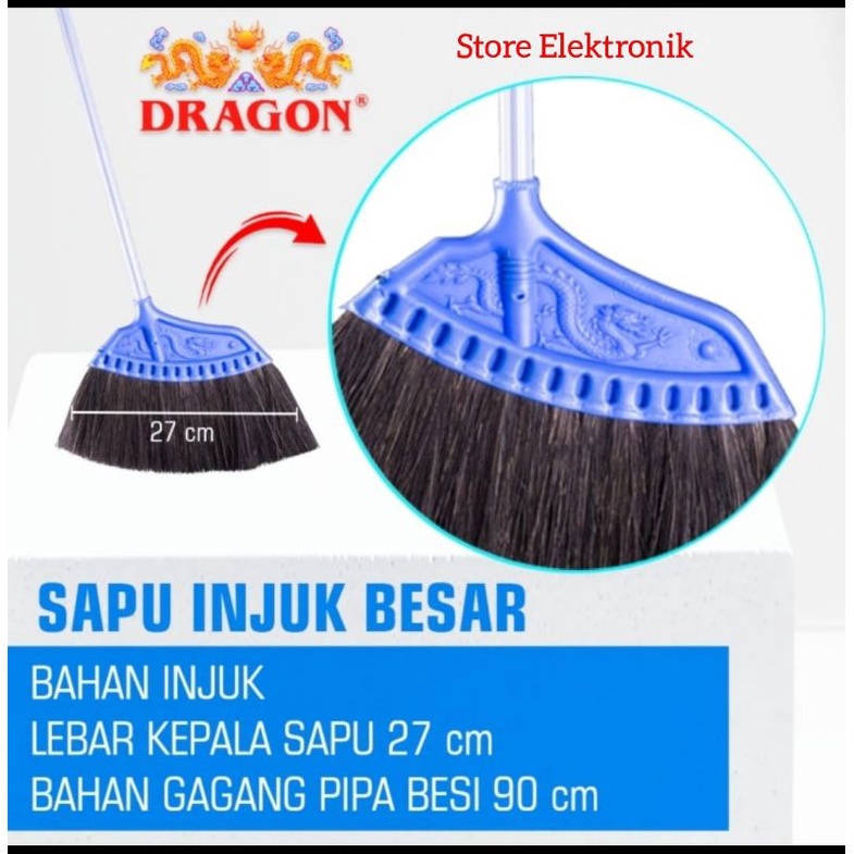 Jual SAPU INJUK BESAR MEMBERSIHAN LANTAI GAGANG PIPA BESI ALUMINIUM ...