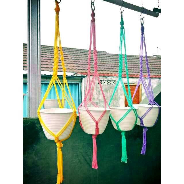 Jual Tali pot gantung type 6 (per pc tanpa pot) | Shopee Indonesia