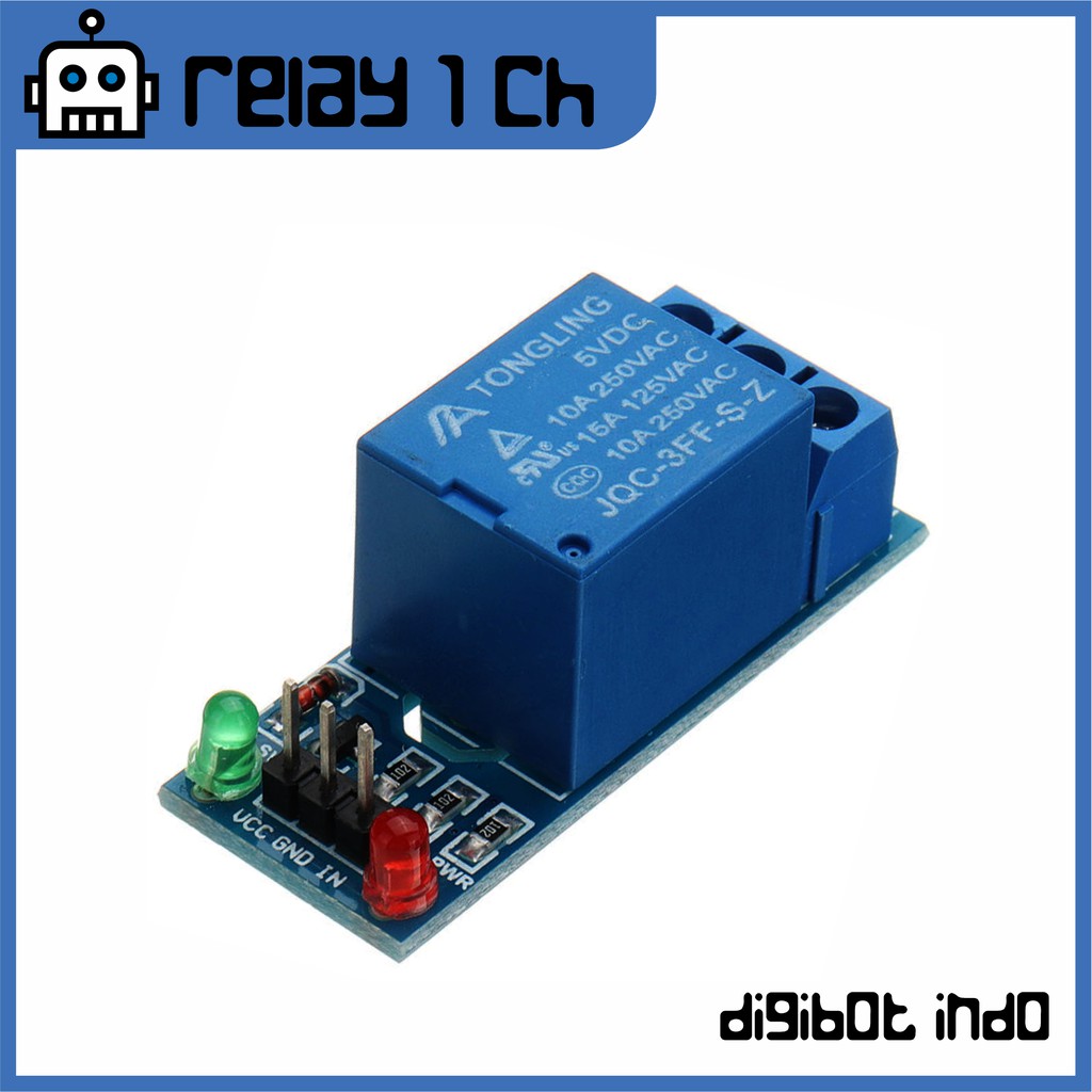 Jual Relay 1 Channel 5V DC | Shopee Indonesia