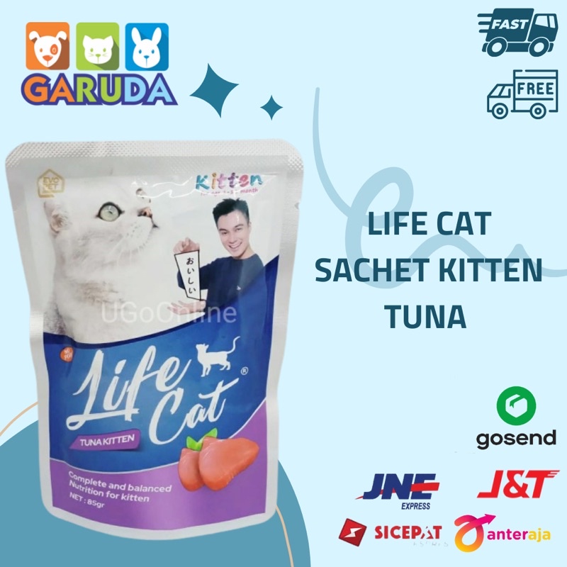 Jual LIFE CAT SACHET KITTEN TUNA | Shopee Indonesia