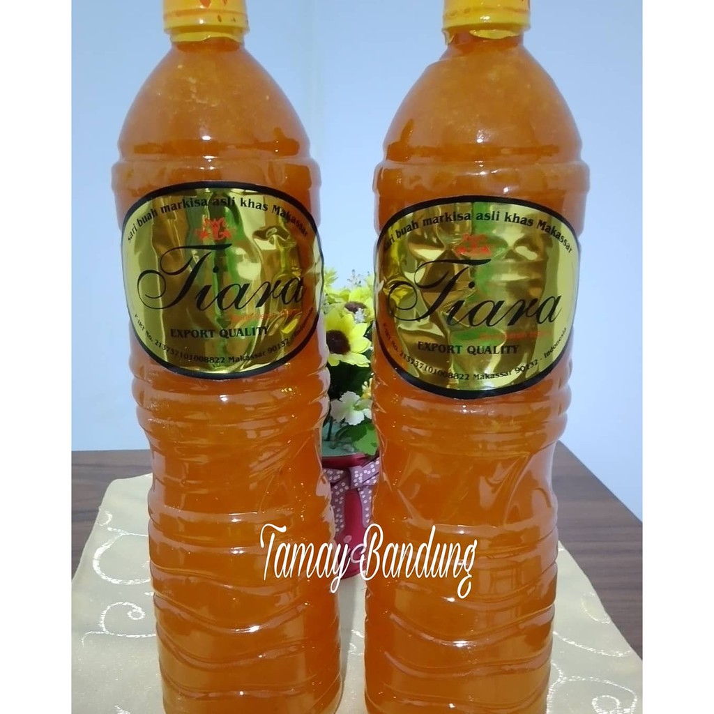 Jual Markisa Tiara 1,5 ltr-sirup markisa-syrup markisa asli makassar ...
